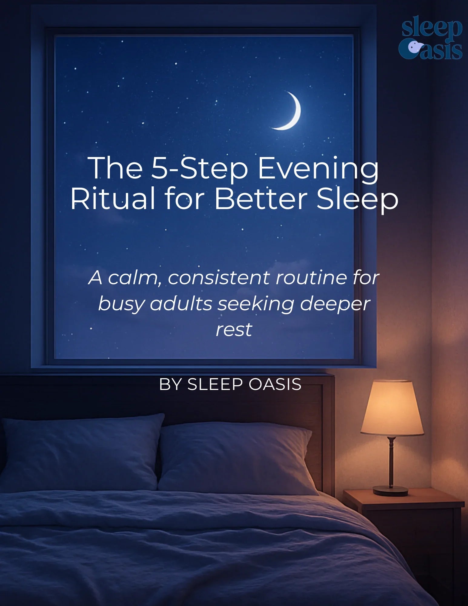 Free 5-Step Evening Sleep Ritual | Digital Guide by Sleep Oasis